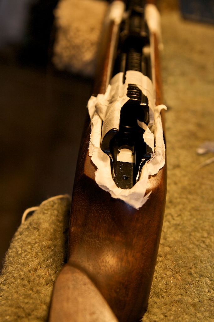 Pillar Bedding on 22 Rimfire Smallbore Anschutz | Doan Trevor Custom ...