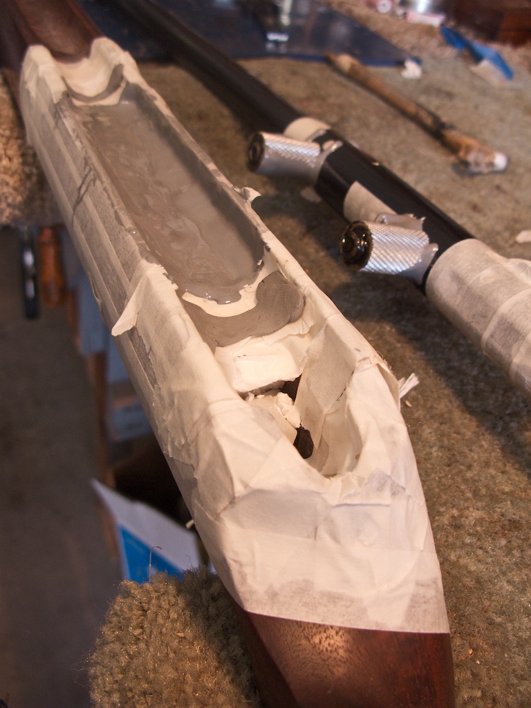 Pillar Bedding on 22 Rimfire Smallbore Anschutz | Doan Trevor Custom ...