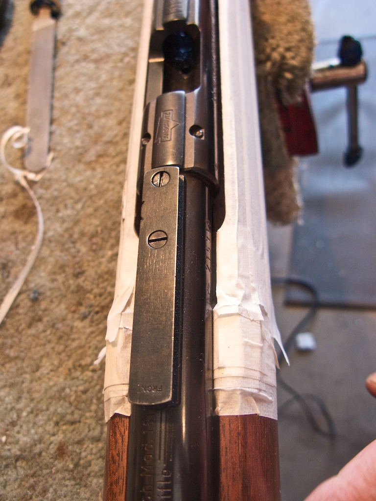 Pillar Bedding on 22 Rimfire Smallbore Anschutz | Doan Trevor Custom ...
