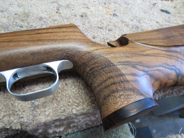 English Walnut Rifle Barnard Action Complete | Doan Trevor Custom Rifle ...