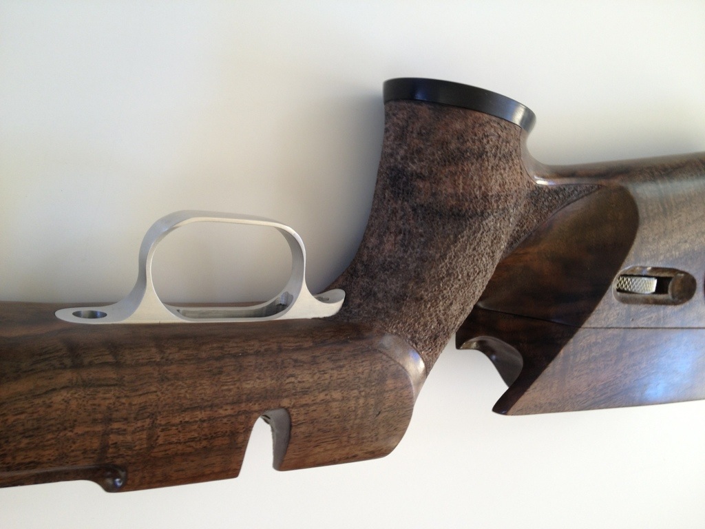 Bastogne Walnut Long Range Palma Rifle | Doan Trevor Custom Rifle Building