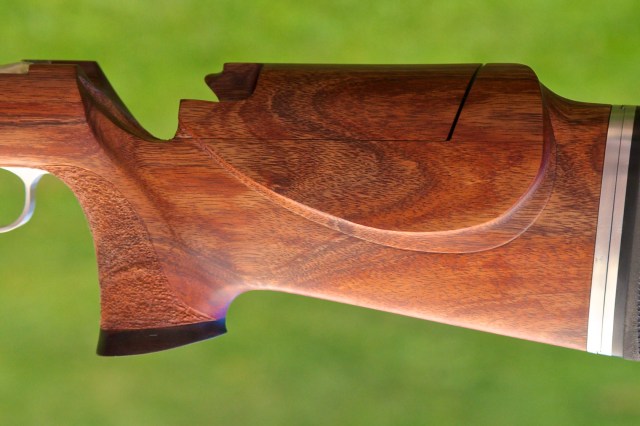Koa Long Range Rifle Stock with Barnard Action Complete | Doan Trevor ...