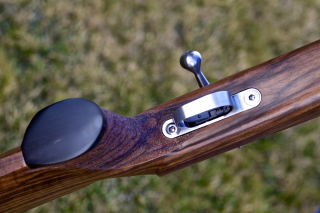 English Walnut Stock for a Bat Action Completed | Doan Trevor Custom ...