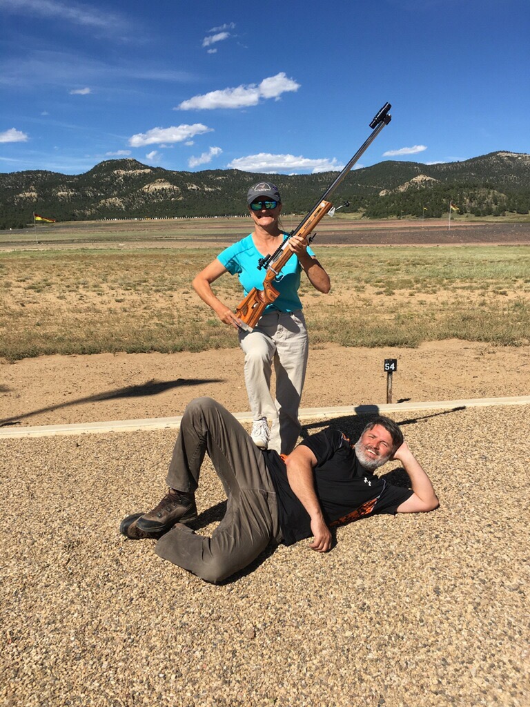 Trudie and Oliver at Raton | Doan Trevor Custom Rifle Building