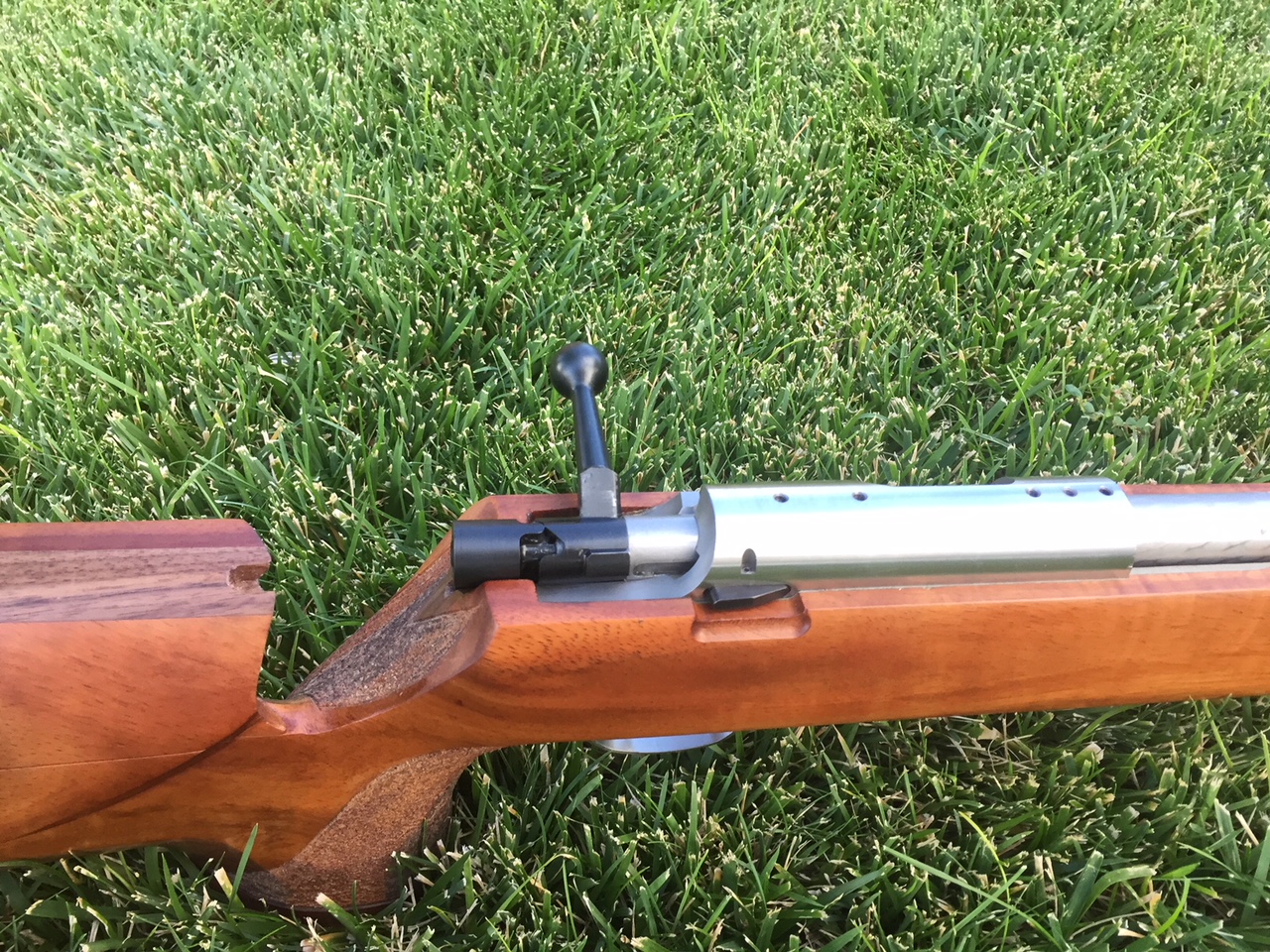 Koa Turbo V2 Left Handed Rimfire Rifle | Doan Trevor Custom Rifle Building