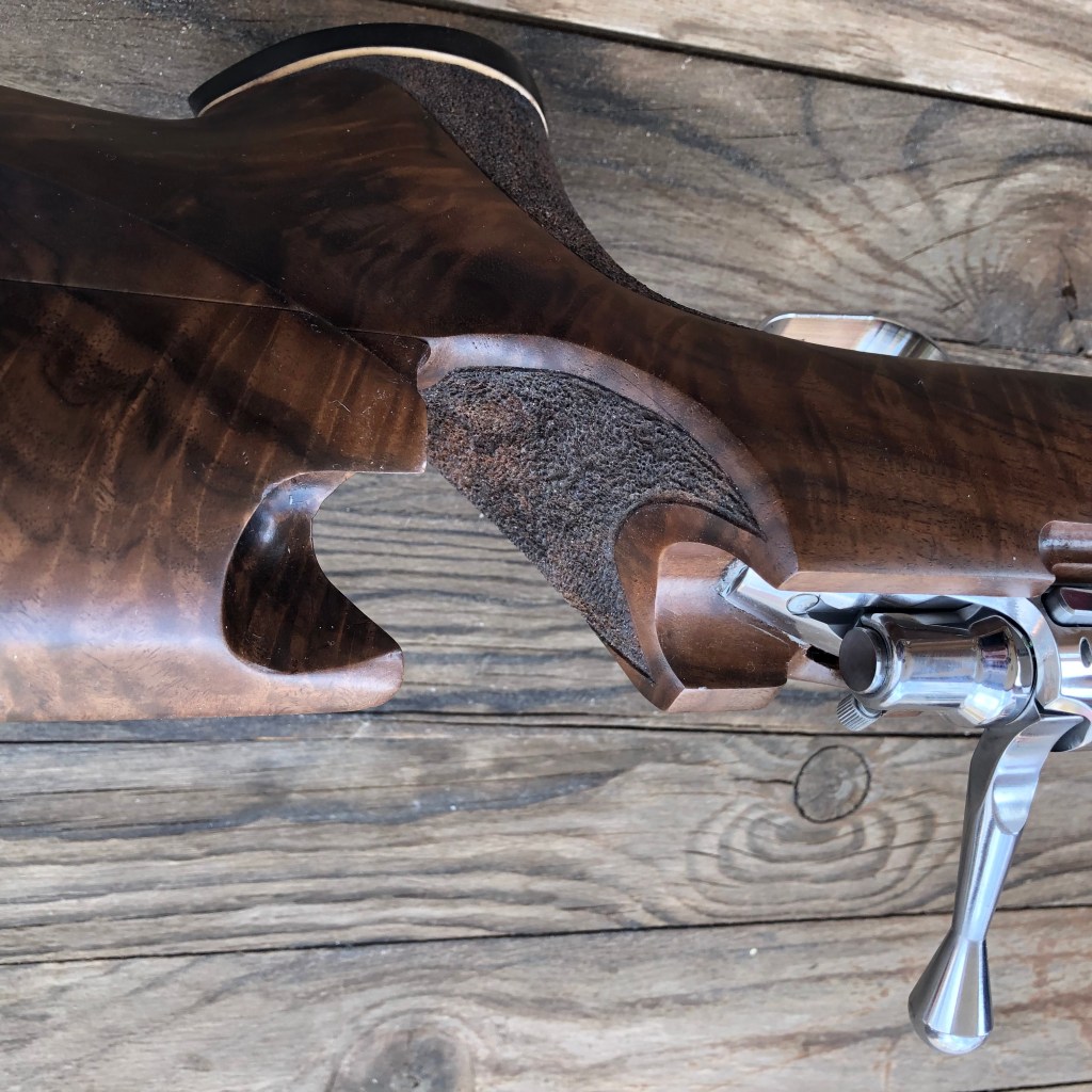 Claro Walnut Sunburst Pattern Rifle Stock Final Pics | Doan Trevor ...