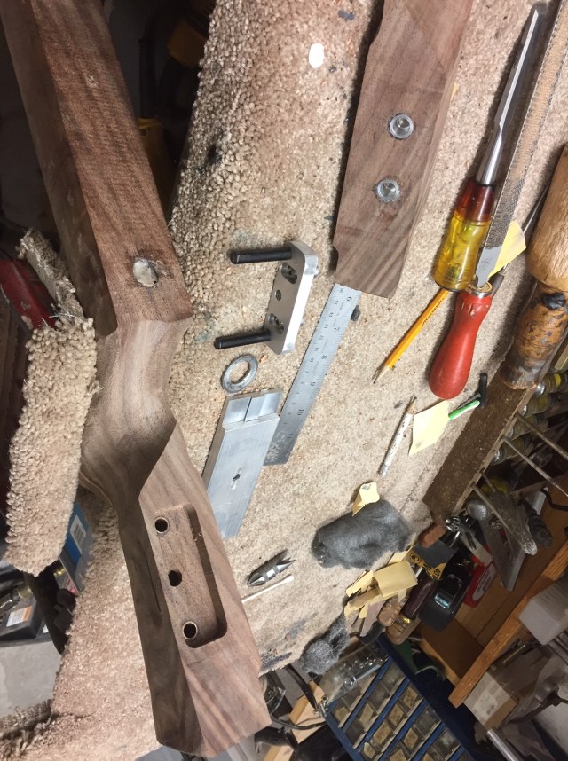 Left Handed American Walnut Palma Rifle with a Barnard Action | Doan ...