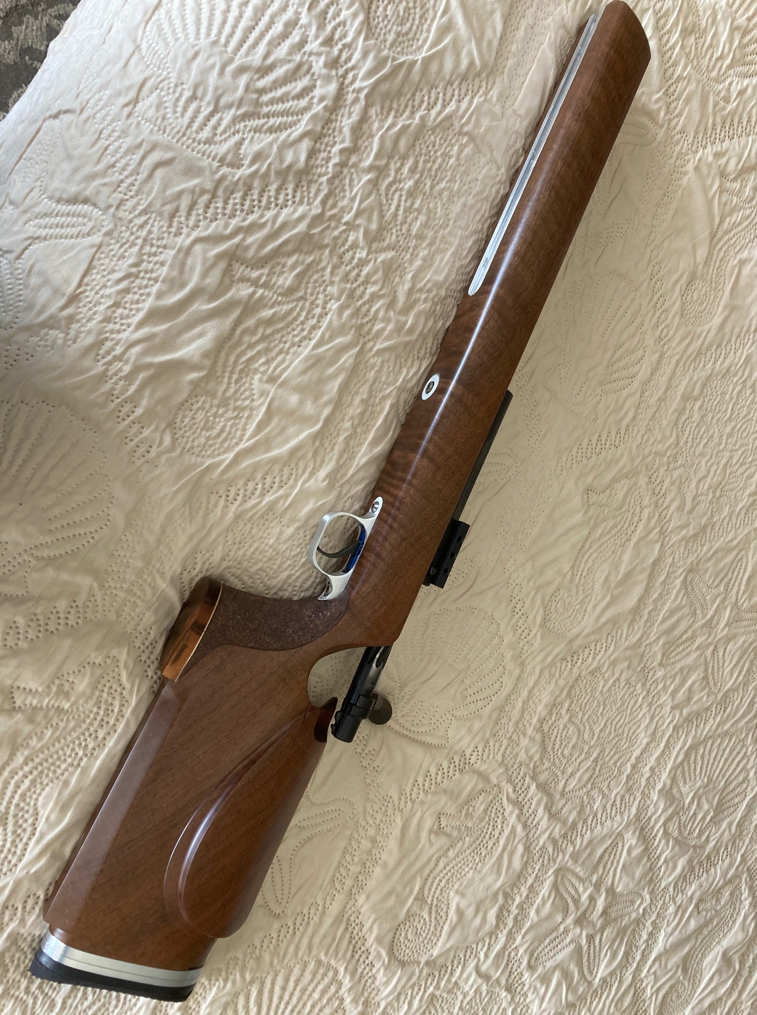 Fiddleback American Walnut FTR Stock for a Stiller TAK 30 Action | Doan ...