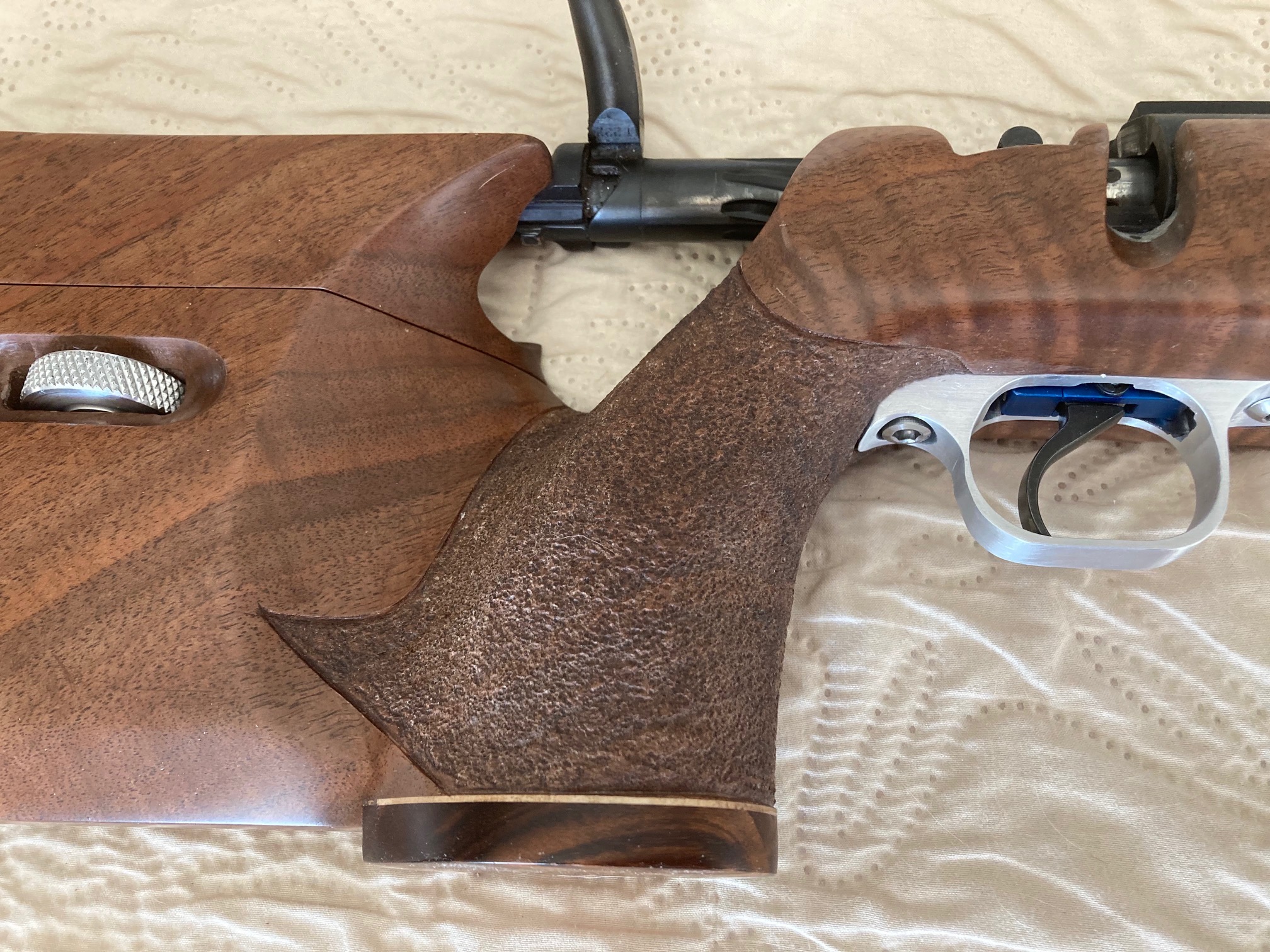 Fiddleback American Walnut FTR Stock for a Stiller TAK 30 Action | Doan ...