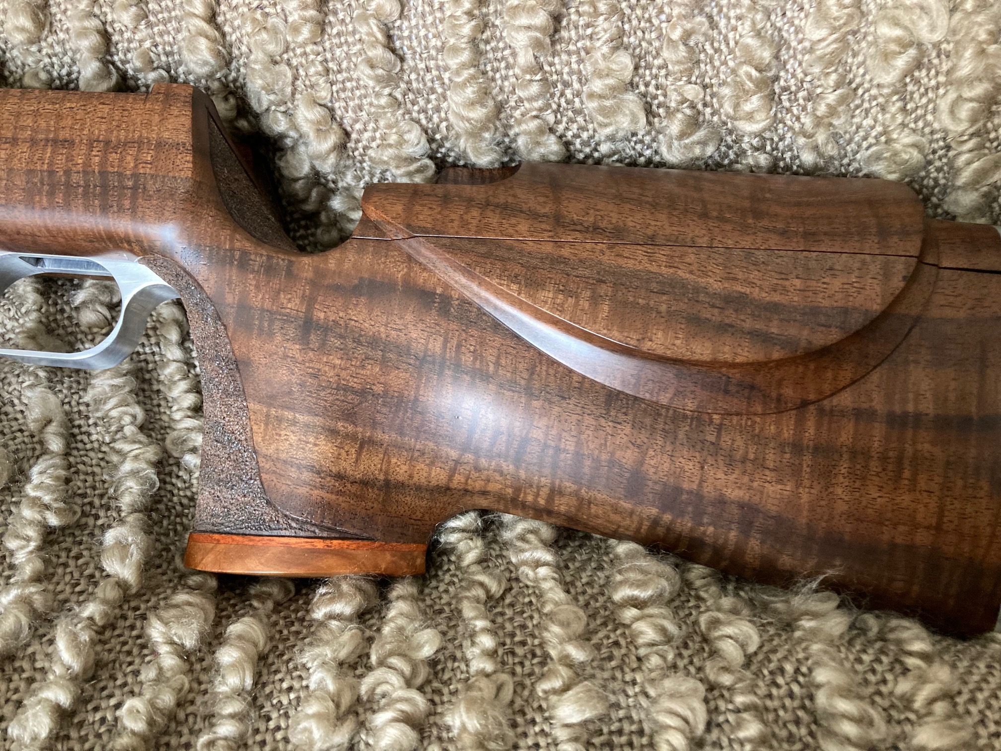 Long Range Palma Stock made from Claro Walnut. | Doan Trevor Custom ...